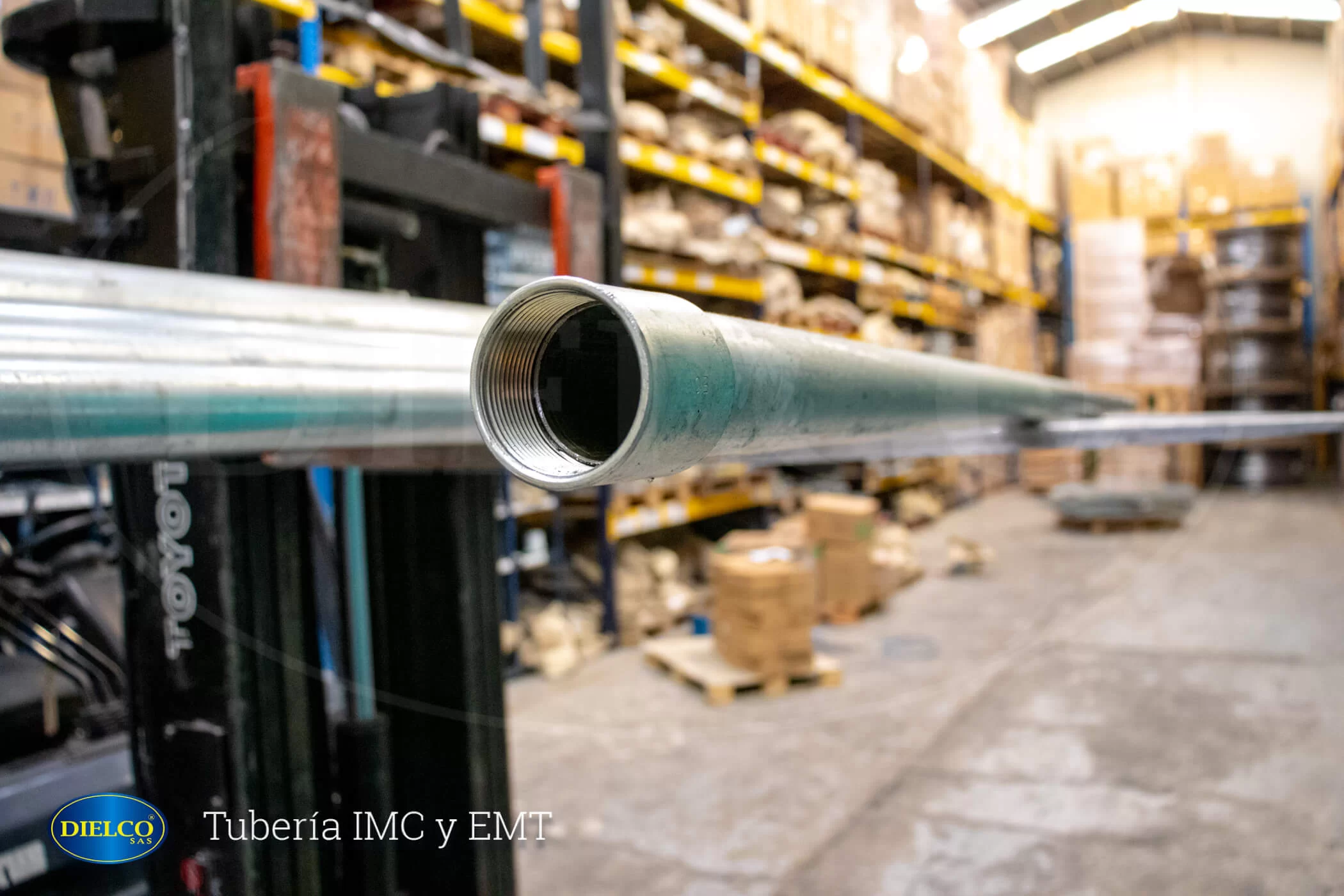 Tubería eléctrica metálica IMC