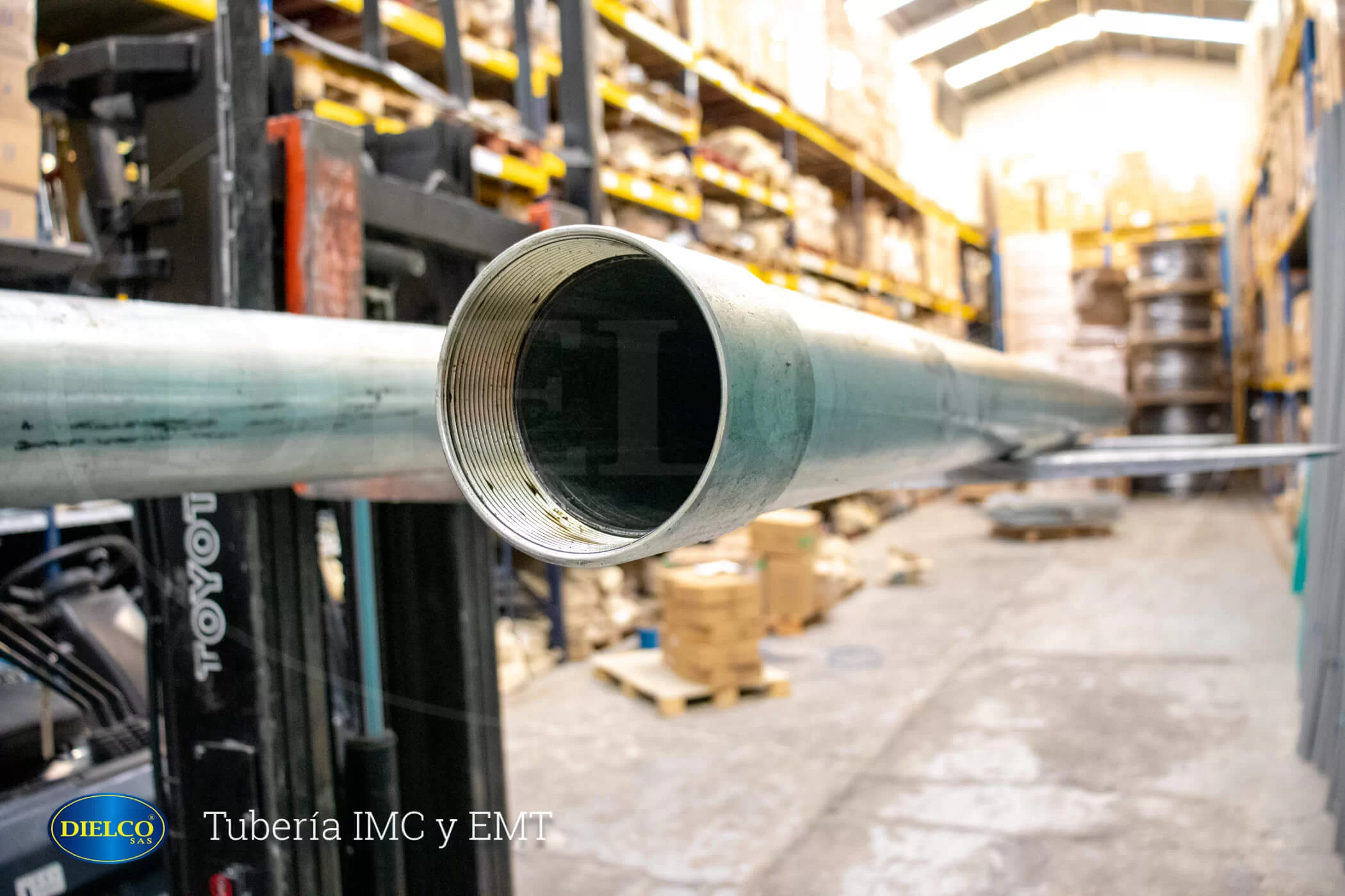 Tubería Conduit de plástico o PVC